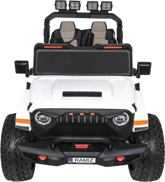 Elektrické autíčko Extreme Sport 4x4 bílé