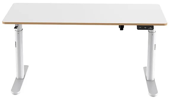 Lama Plus Elektricky výškově stavitelný stůl pro děti PULSAR — 120 cm, bílá