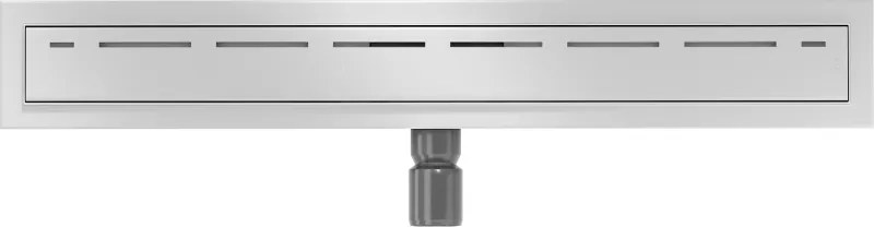 Mexen Flat nerezový sprchový žlab 50 cm vzor M03, 1022050-15