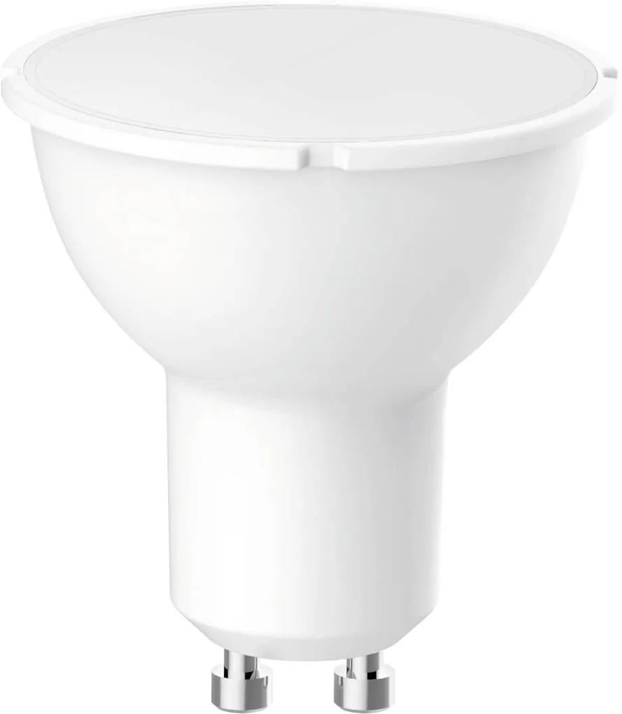 Stmívatelná LED light žárovka, GU10, 5W, teplá bílá Rabalux LED GU10 4,9W 001534