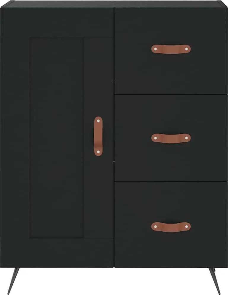 vidaXL Skříň highboard 69,5 x 34 x 180 cm kompozitní dřevo [3198634] Barva: hnědý dub