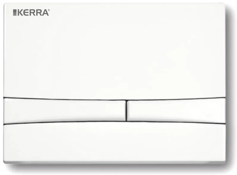 Novoterm Tlačítko NV-Adriatic Slim k podomítkovému WC modulu NV-K-50 Slim, bílé