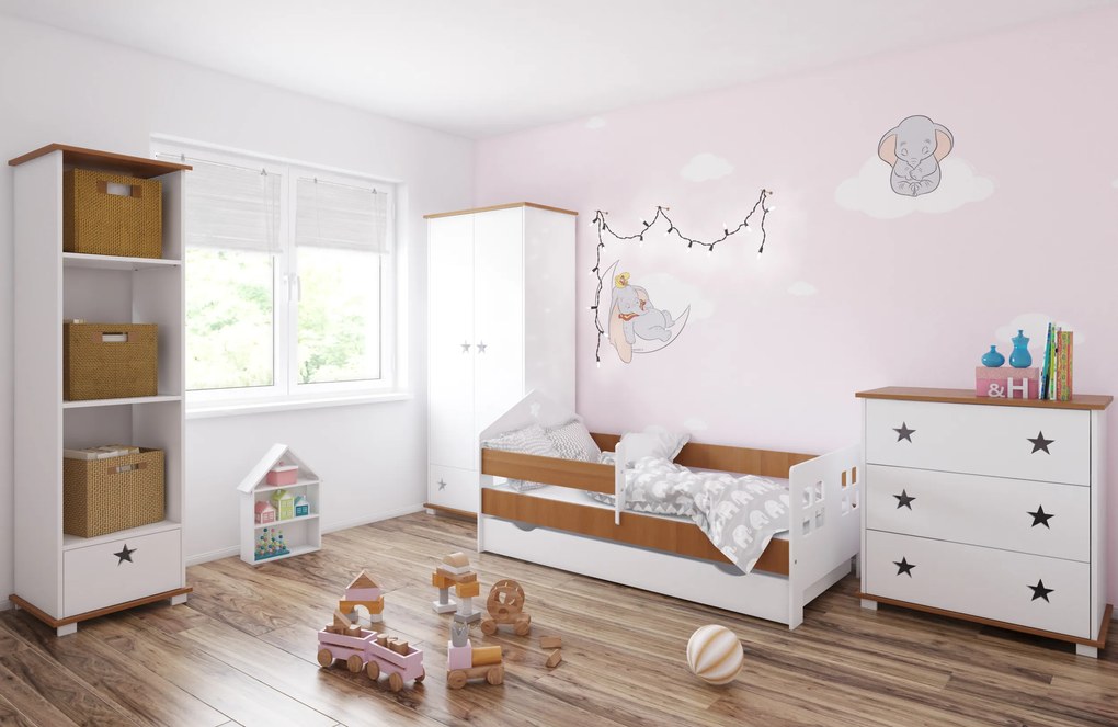 BabyBeds Dětská sestava - hvězdičky Barevné provedení: Modrá