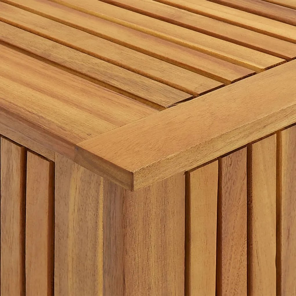 Zahradní úložný box Lorde - 60x50x58 cm | masivní akáciové dřevo