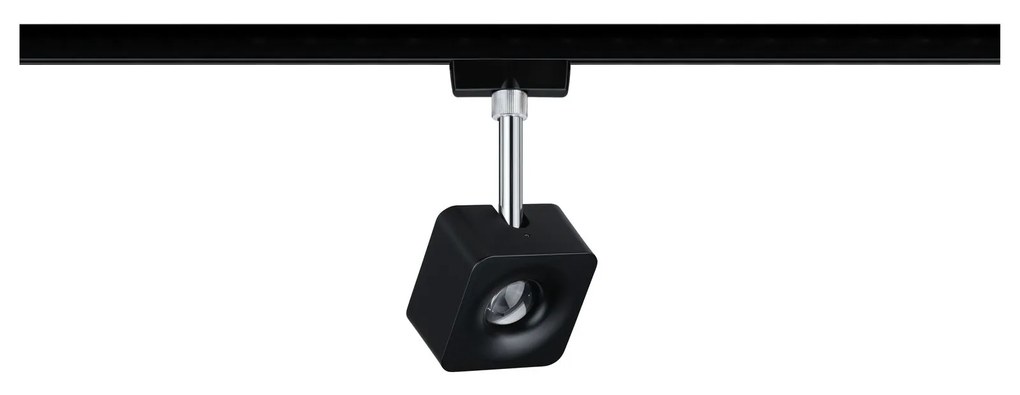 Paulmann 96941 Cube, spot pro Urail system, 1x8W LED 4000K stmívatelné, matná černá