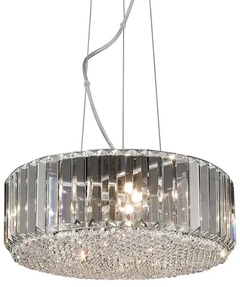Brilagi - LED Křišťálový lustr na lanku GLAMOUR 5xG9/42W/230V