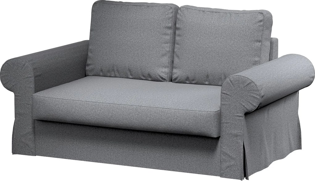 Potah na pohovku IKEA Backabro 2-místná, rozkládací barva šedá látka pletený vzor
