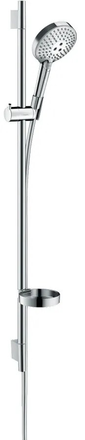 Hansgrohe Raindance Select S, sprchová sada 120 3jet PowderRain se sprchovou tyčí 90 cm, chromová, HAN-27667000