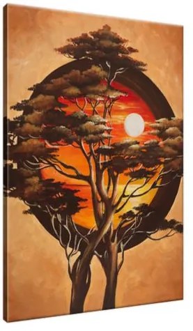 Ručně malovaný obraz Sférický strom 70x100cm RM1637A_1AB