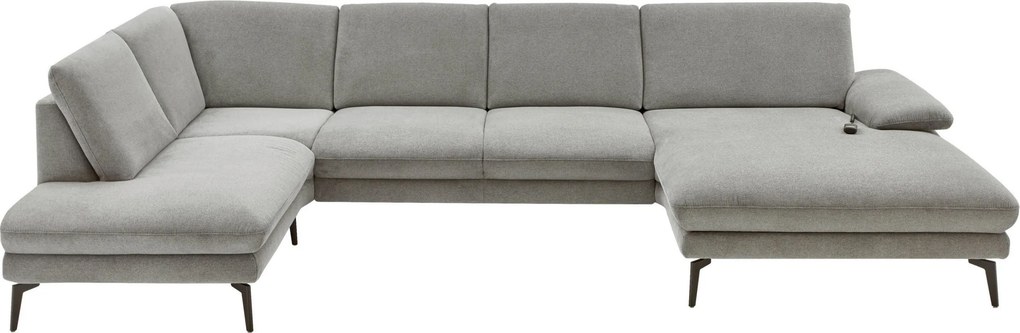 XXXLutz SEDACÍ SOUPRAVA, textil, šedá Dieter Knoll - Sedací soupravy - 000436007002