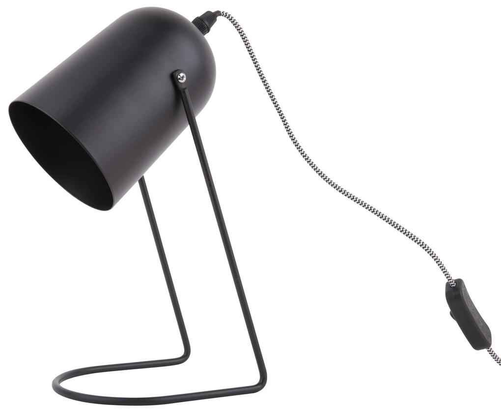 LEITMOTIV Stolní lampa Enchant černá ∅ 18 × 30 cm