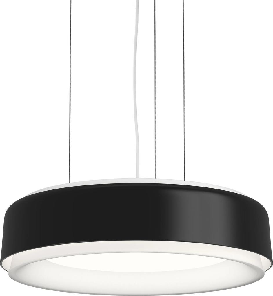 Závěsná lampa LP Grand Suspended LED 4000K fázové stmívání Main Dimm 32 cm černá