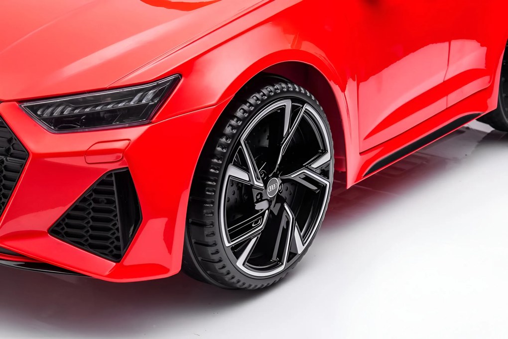 Elektrické autíčko Audi RS 6 červené