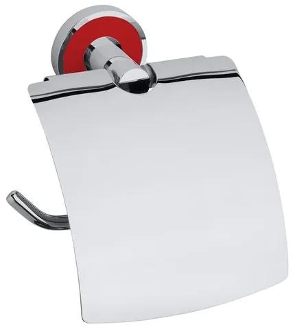 Bemeta Trend-I Držák WC papíru s krytem, červená 104112018c