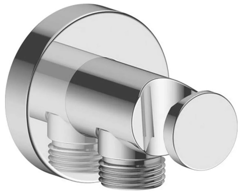 Duravit - Sprchové kolínko s držákem, chrom UV0630009010