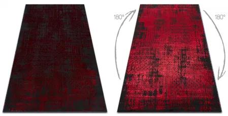 Moderní koberec VINCI 1409 Ornament vintage Strukturální červený velikost 180x270 cm | krásné koberce cz