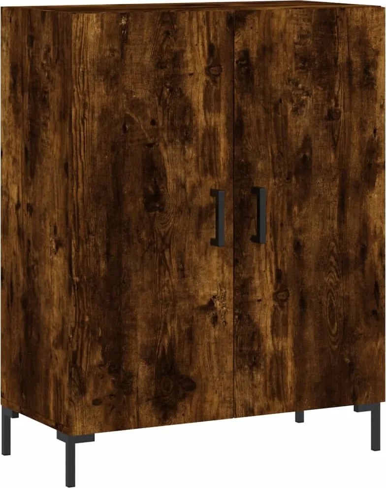 vidaXL Skříň highboard 69,5 x 34 x 180 cm kompozitní dřevo [3189258] Barva: Betonová šedá