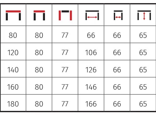 Stima Rozkládací jídelní stůl CASA Mia Rozměr stolu: 120 x 80 cm (+40 cm)