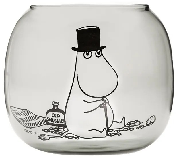 Svícen Moominpappa, šedý