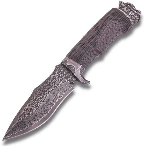 KnifeBoss lovecký damaškový nůž Owl VG-10