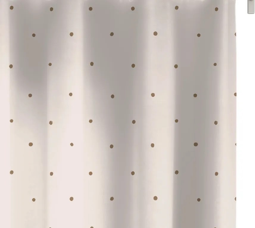 Dětský závěs PUNTÍKY Zvolte rozměr: 150 x 280 cm (šířka x výška)