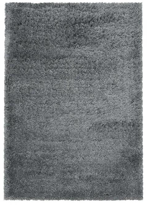 Vopi | Kusový koberec Fluffy shaggy 3500 light grey - 120 x 170 cm
