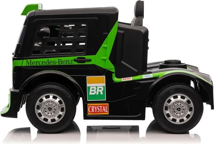 LEAN CARS Elektrické autíčko Mercedes XMX622, LED světla, dálkové ovládání, zelené