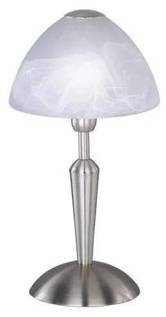 Stolní lampa MORLEY 1x E14 max. 46 W matný nikl - WOFI ACTION