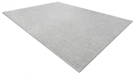 koberec FLAT 48663/320 SISAL šedá HLADKÝ velikost 140x200 cm | krásné koberce cz