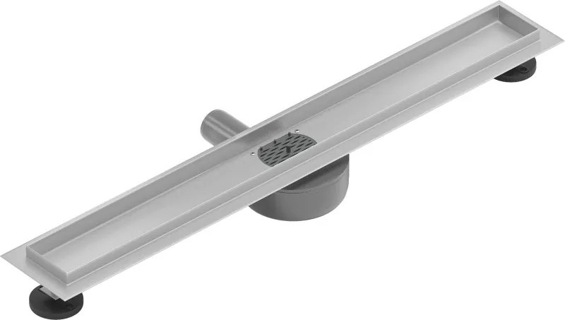 Mexen Flat 360° otočný korpus pro lineární odtok 50 cm, inox - 1040050