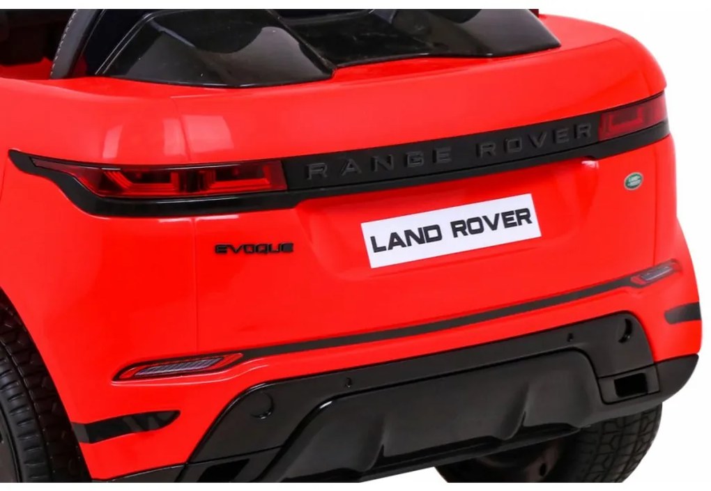 HračkyZaDobréKačky Elektrické autíčko Range Rover Evoque červené