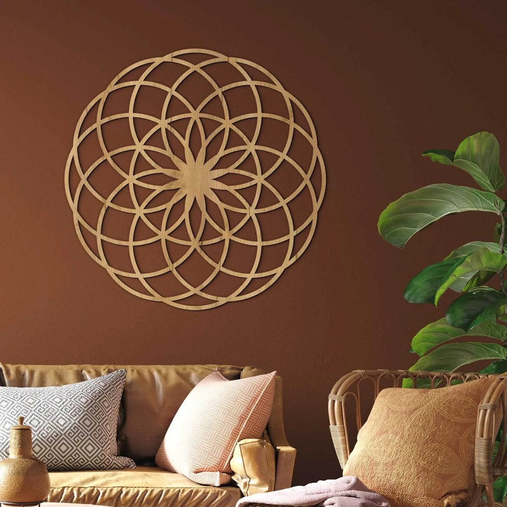 DUBLEZ | Posvátná geometrie - Symbol květ života | Obraz