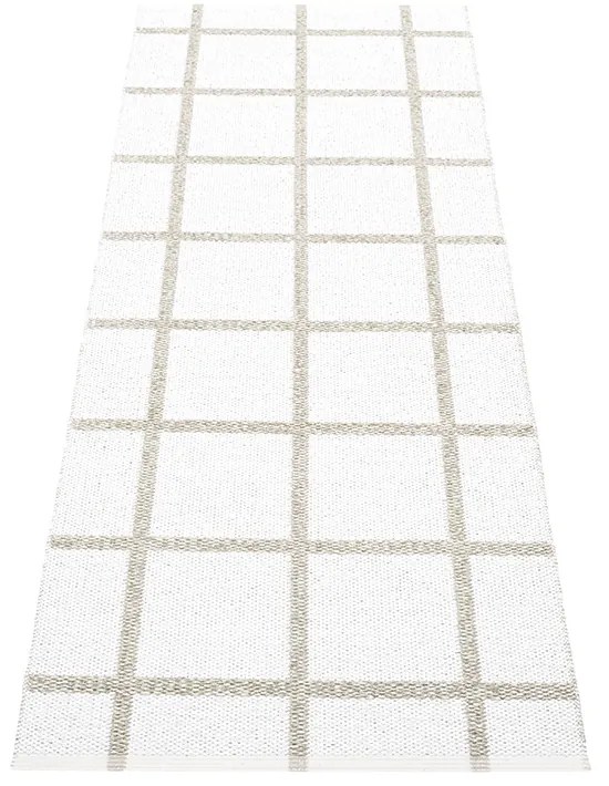 Vinylový koberec Pappelina ADA White/Stone Metallic velikost: 70x225cm
