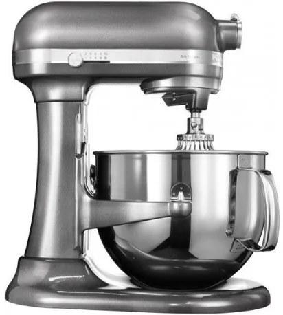 KitchenAid Kuchyňský robot Artisan s mísou 6,9 l stříbřitě šedá