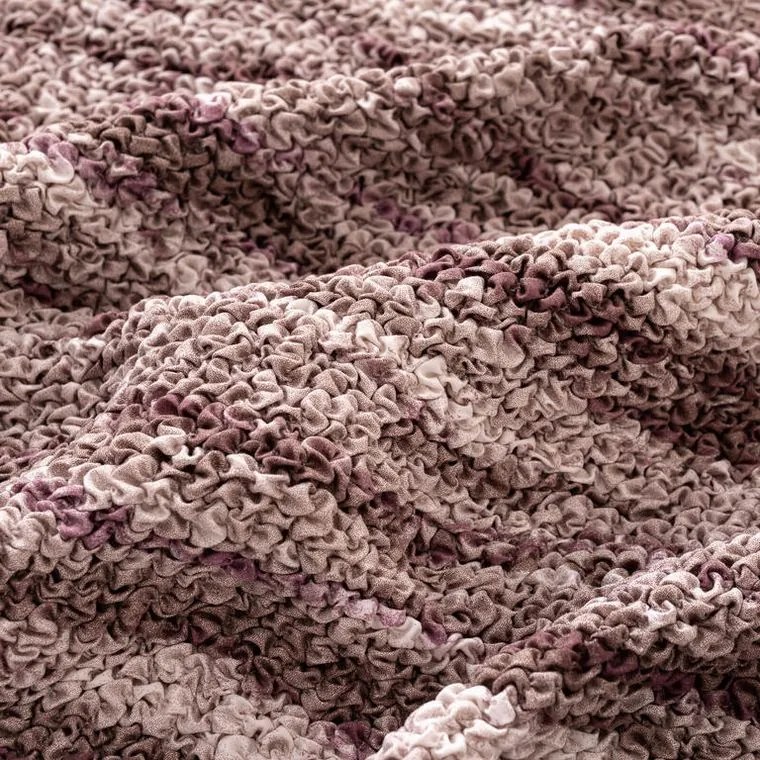 Bielastické potahy OCEANO NOVÉ hnědo-vínové křeslo (š. 60 - 110 cm)