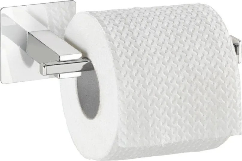 Držák na toaletní papír, QUADRO, otevřný, Turbo-Loc, WENKO