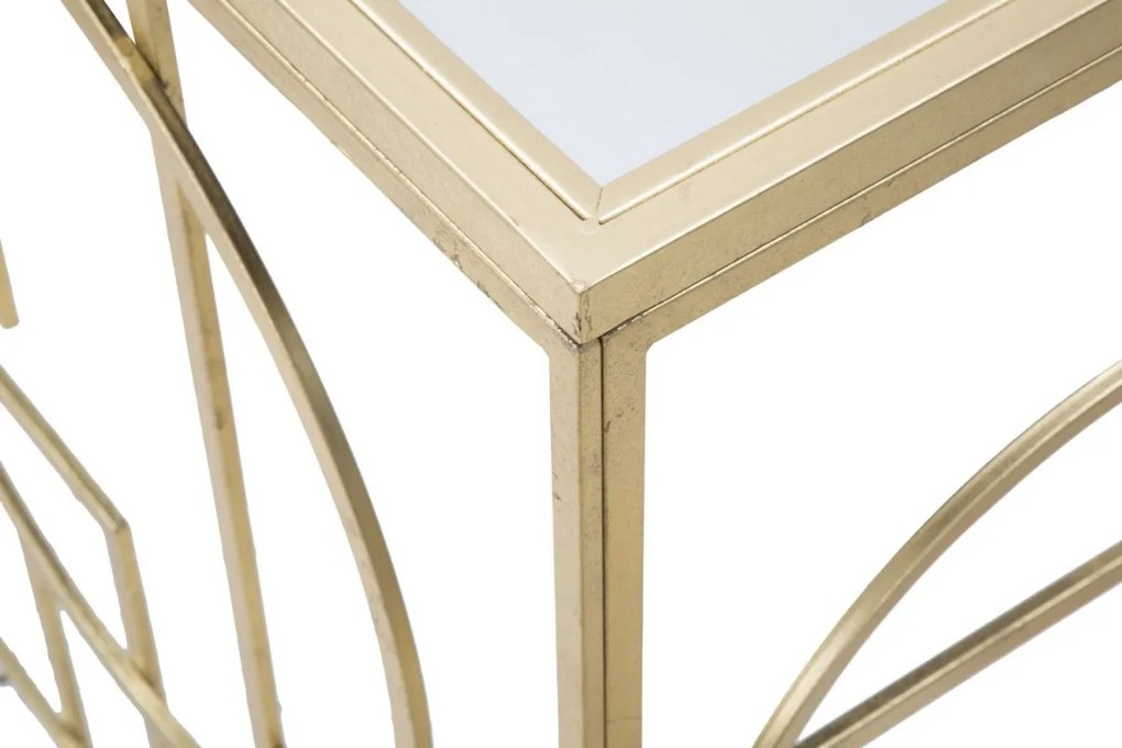 Designová konzole Vartouhi 120 cm zlatá
