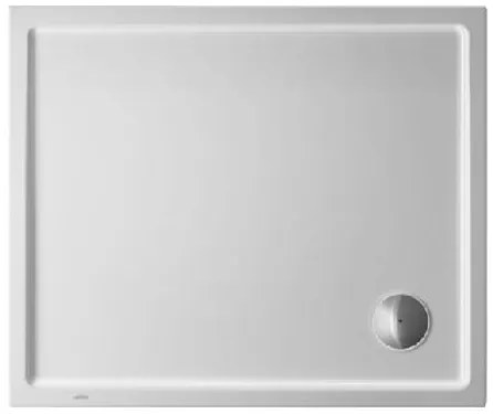 Duravit Starck Slimline - Sprchová vanička 900x750x45 mm, bílá 720117000000000