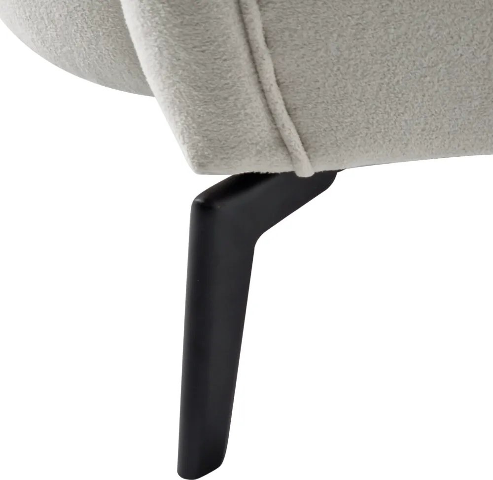 Křeslo ušák, béžovošedá Taupe, RAMON