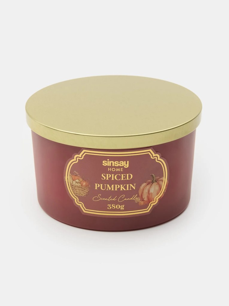 Sinsay - Vonná svíčka Spiced Pumpkin - oranžová