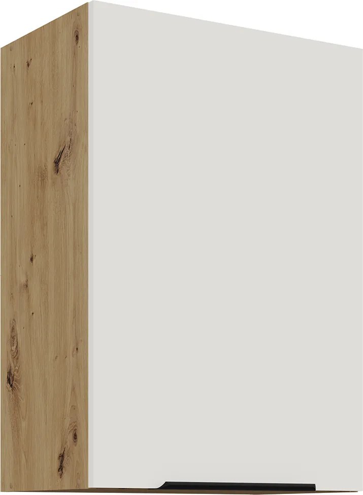 ARIA az | horní skříňka 50 G-72 1F policová | 50 cm | ANTI FINGERPRINT povrch | artisan/bílá