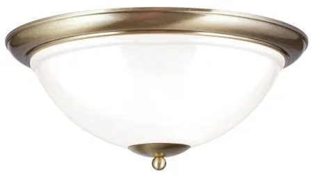 Orion DL 7-677/50 - Stropní svítidlo AUSTRIAN OLD LAMP 3xE27/60W/230V bronz/bílá