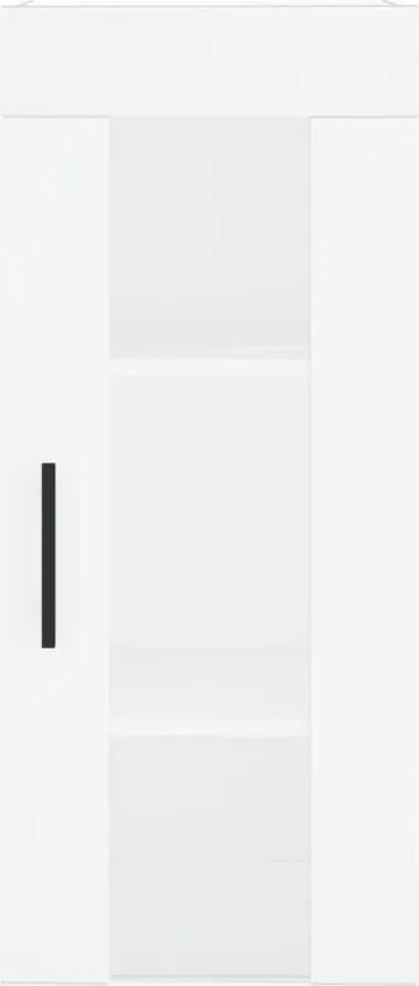 vidaXL Skříň highboard 34,5 x 34 x 180 cm kompozitní dřevo [3199321] Barva: kouřový dub