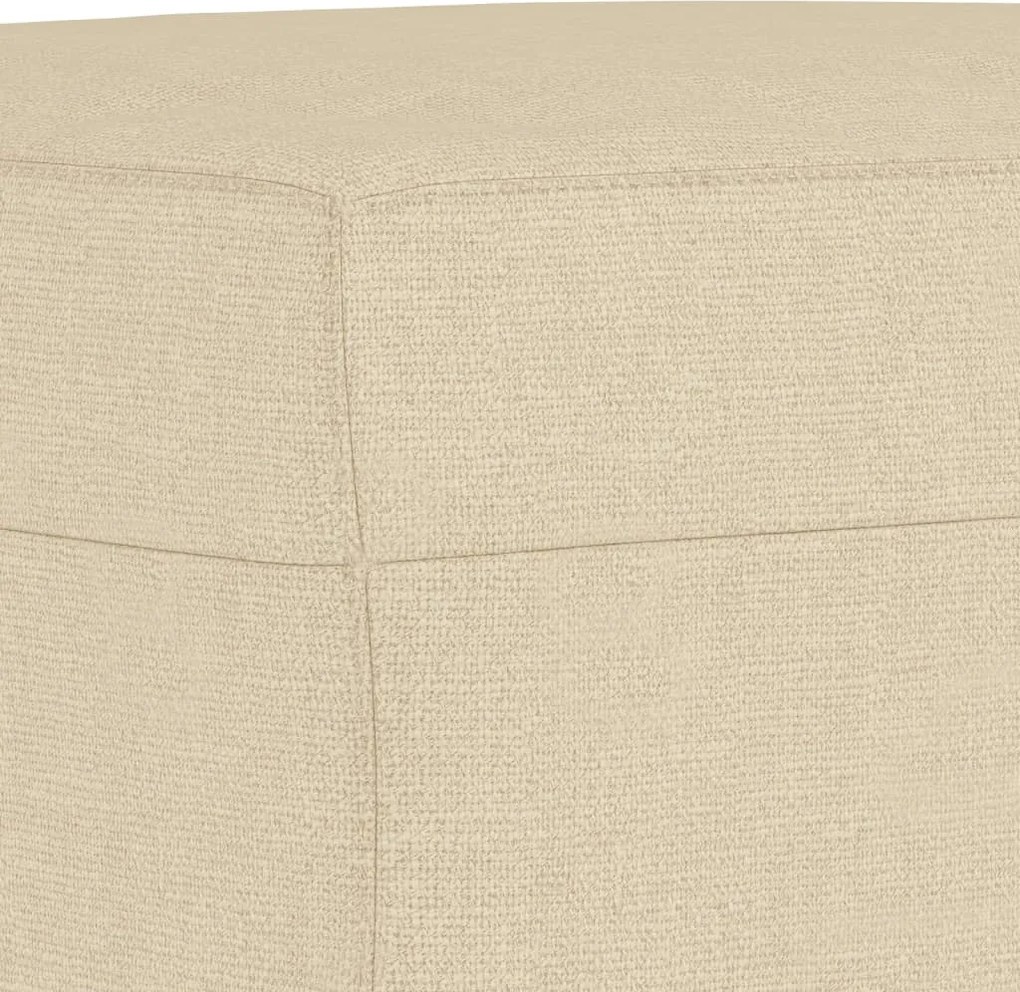 3dílná sedací souprava s poduškami krémová textil 3201812