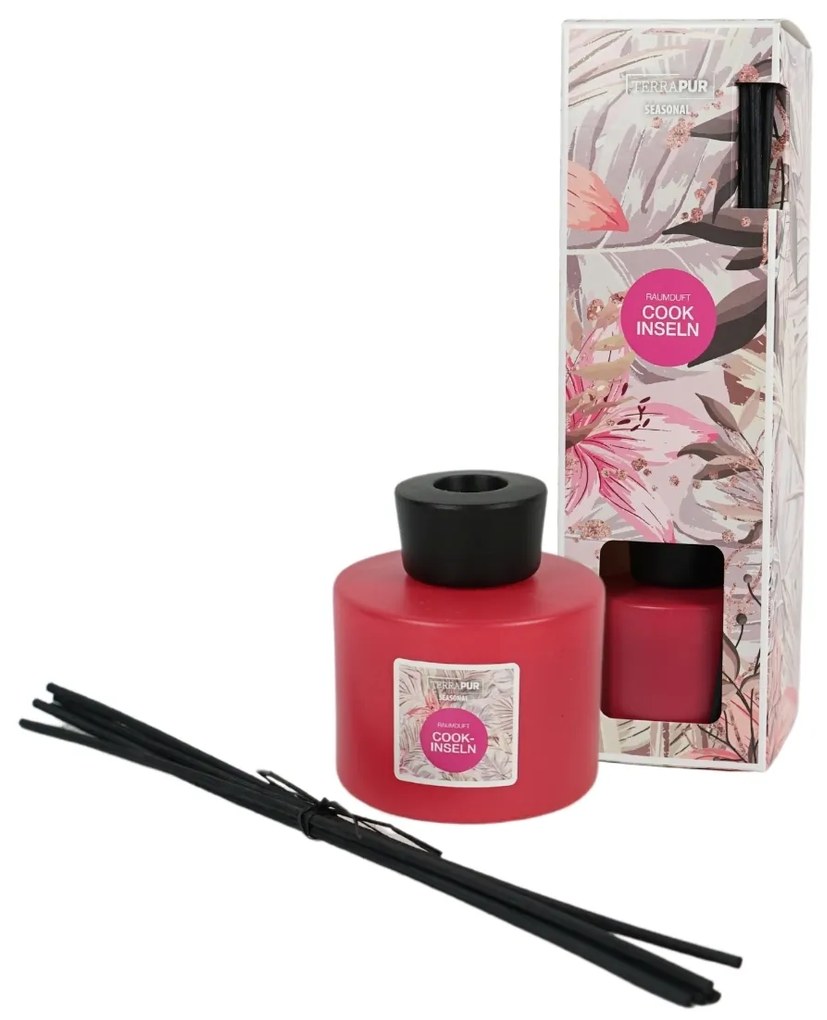Tyčinkový aroma difuzér SEASONAL COOK ISLANDS 100 ml
