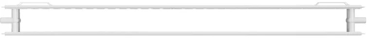 Mexen CH20 Hygienický panelový radiátor 600 x 500 mm, boční připojení, 550 W, bílá, W420H-060-050-00