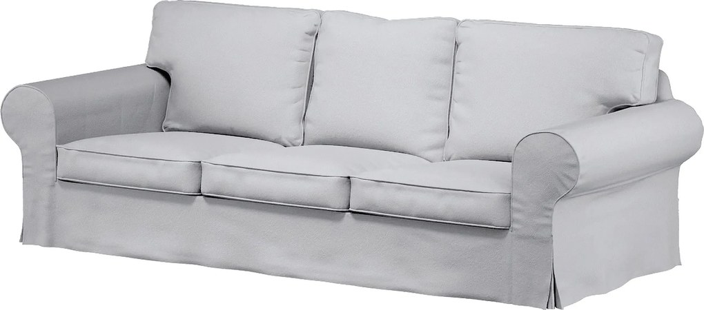 Potah na pohovku IKEA Ektorp 3-místná rozkládací, NOVÝ MODEL 2013 barva bílá látka pletený vzor