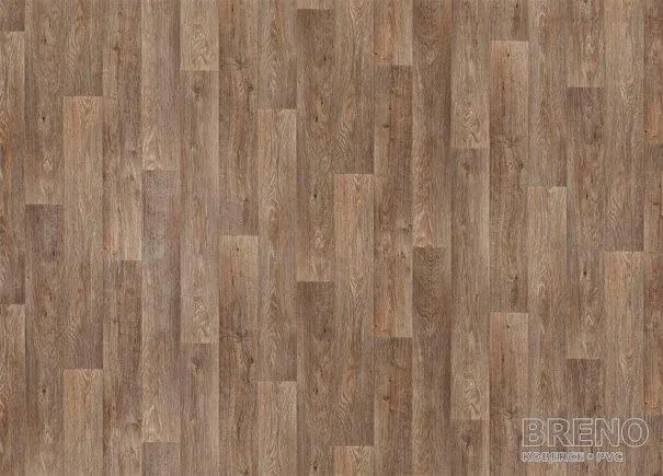 Breno PVC PRESTO PLUS Aspin 846 - tmavé dřevo, šíře 300 cm