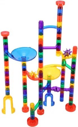 Marble Run Sada 110 KS Stavebnice STEM jako dárek vzdělávací bloky pro děti