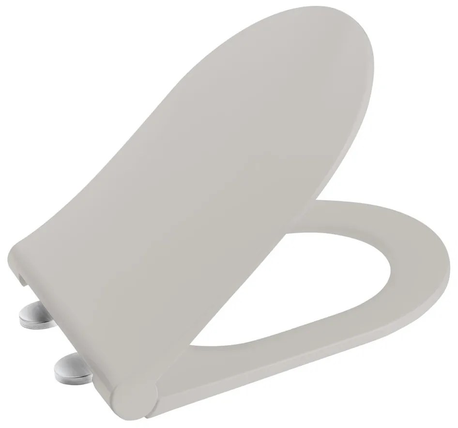 Sapho Sapho, AVVA Slim WC sedátko s pomalým zavíráním, latte matná, 100787-114